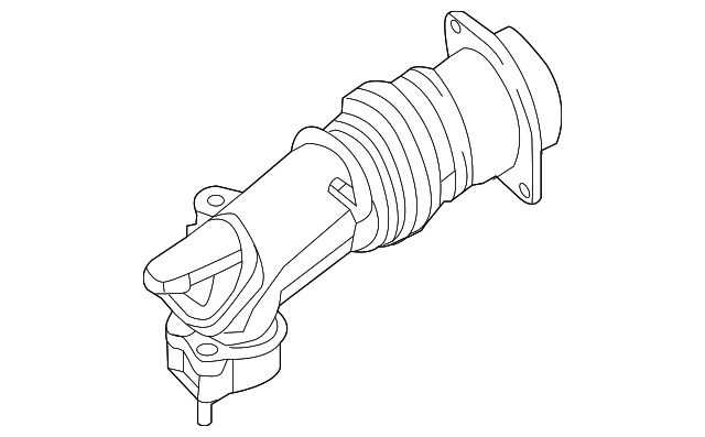 276-090-22-37 - Air Inlet Hose 2015-2023 Mercedes-Benz | Mercedes-Benz ...