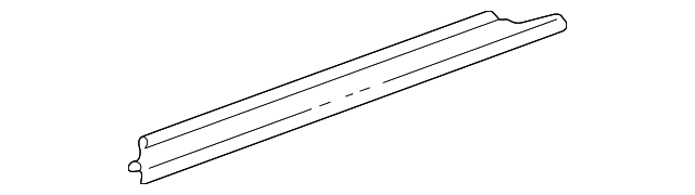 75720-02091 - Belt Molding - 2003-2006 Toyota Corolla | Toyota Parts ...
