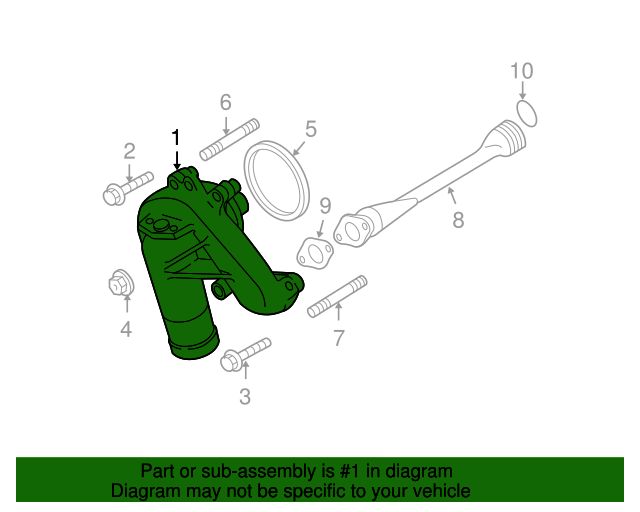 2006-2016 GM Engine Water Pump 12637105 | GM Parts Center