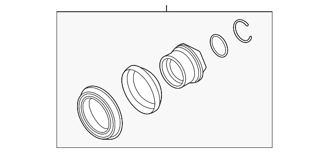 2020-2024 Ford Differential Pinion Seal L1MZ-4676-C | OEM Parts Online