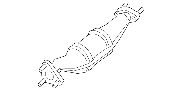 2013-2014 Nissan Catalytic Converter 208A2-9BF0A | Nissan Parts Plus