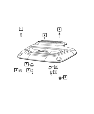 2002-2025 Mopar Hex Head Screw And Washer 6507610AA | Mopar eStore