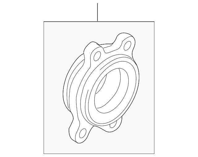 2008-2018 Audi Front Wheel Bearing 4H0-498-625-F | OEM Parts Online