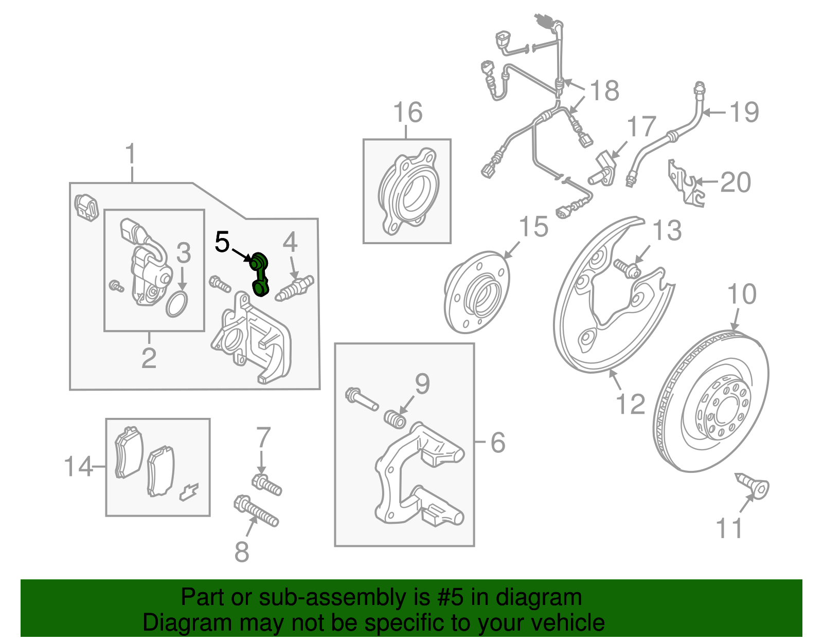 211-611-483 - Bleeder Valve Dust Cap 1985-2025 Audi | Audi OEM Parts
