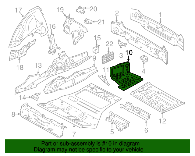 41-00-7-493-913 - Side Panel - 2018-2023 BMW | Buy BMW Parts Now