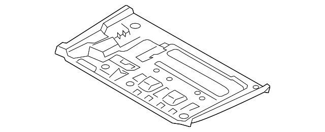 Genuine BMW 41-00-7-493-923 | Floor Extension | FREE Shipping on Most ...