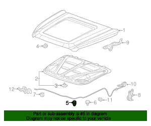 2015-2020 GM Hood Front Bumper 23494834 GM | GMPartsDirect.com