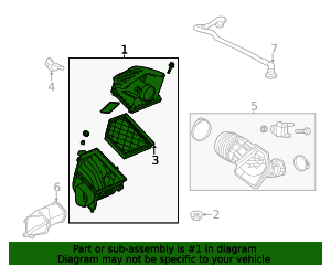 2020-2024 Cadillac Air Cleaner 84601260 | AutoNationParts.com