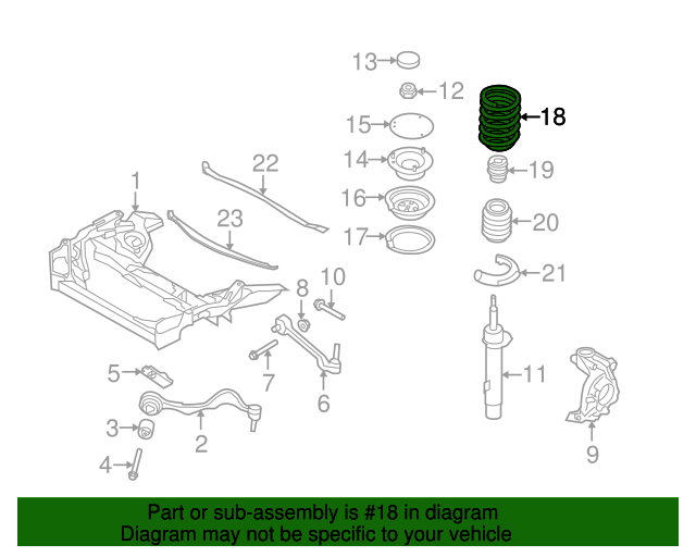 Genuine BMW 31-33-6-767-377 | Coil Spring | FREE Shipping on Most ...