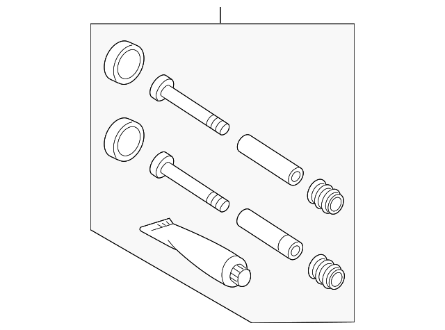2019-2024 Mercedes-Benz Disc Brake Caliper Pin 9104214800 | MB Parts Center