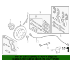 2019-2023 Mercedes-Benz ABS Sensor 9079050100 | Mercedes Star Parts