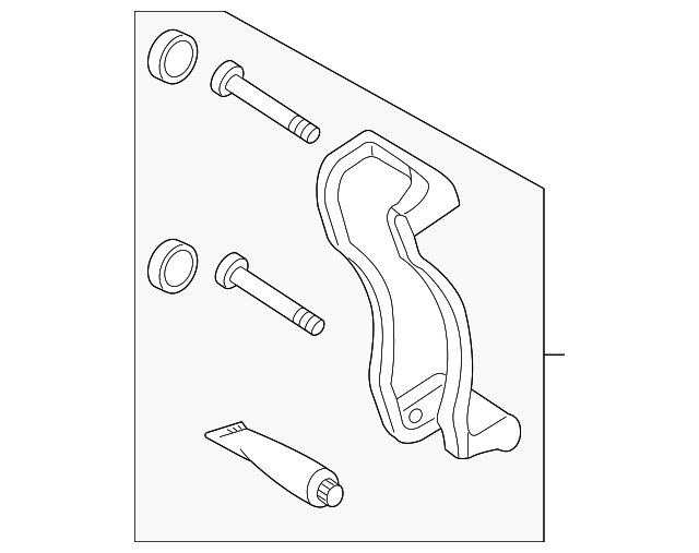 9074239500 - Caliper Mount 2019-2024 Mercedes-Benz | Mercedes-Benz USA ...