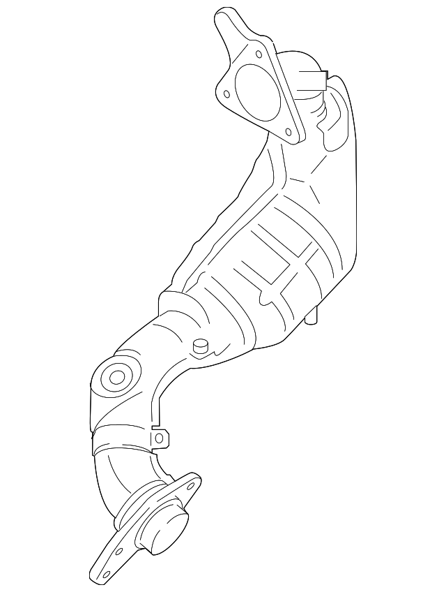 2012-2017 Nissan Juke Catalytic Converter 208A2-1TX0A | My Nissan Part