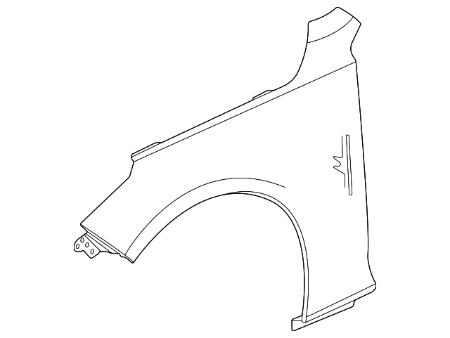 84863604 GM Front Passenger Side Fender | GM Parts Store
