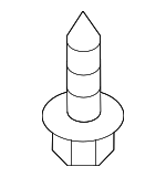 2001-2020 Toyota Under-Body Shield Bolt 9008011718 | Toyota Parts Center