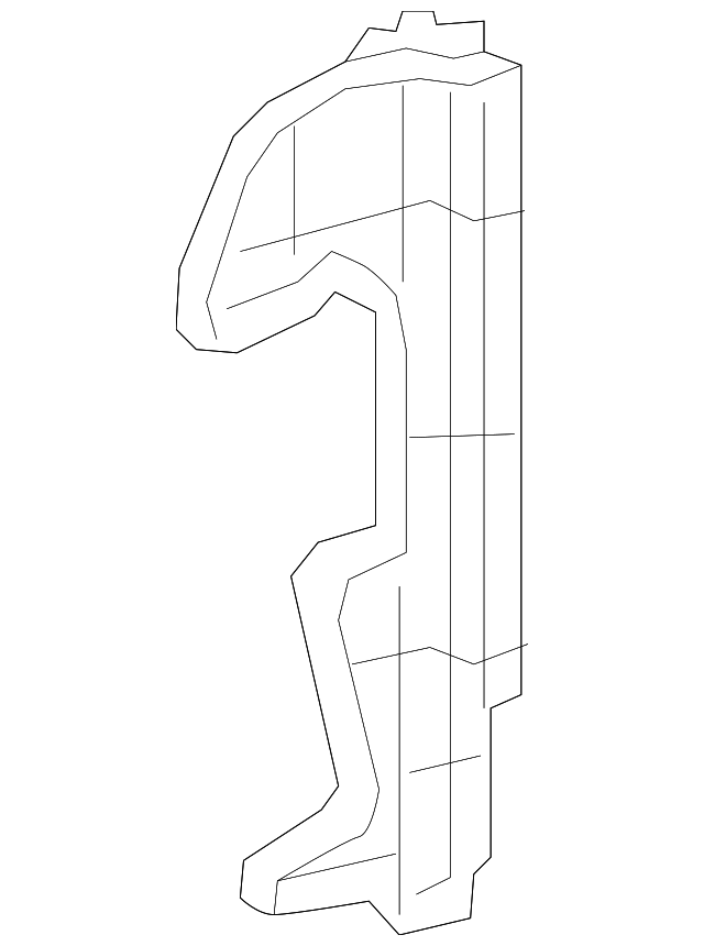 Toyota OEM Deflector Part# 53294-08100 | OEM Vehicle Parts