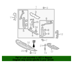 2001-2020 Toyota Under-Body Shield Bolt 9008011718 | Toyota Parts Center