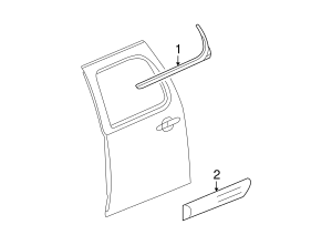 25991893 Molding - New OEM Part From GM Parts Direct | GM Parts Store