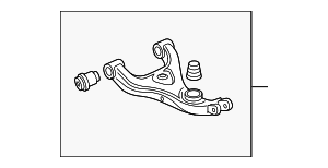 2007-2012 Land Rover Range Rover Upper Control Arm LR023711 | OEM Euro ...