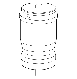 Genuine Air Spring for 2010-2012 Land Rover Range Rover | Land Rover ...
