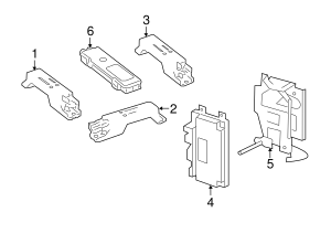 207-820-06-89 - Antenna Amplifier 2010-2015 Mercedes-Benz ...