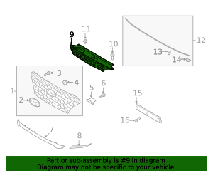 2021-2023 Hyundai Santa Fe Sight Shield 86390-S2500 | QuirkParts
