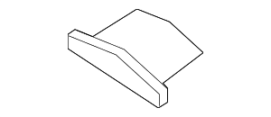 Genuine Grille Bracket for 2021-2023 Hyundai Santa Fe | Part# 86355 ...