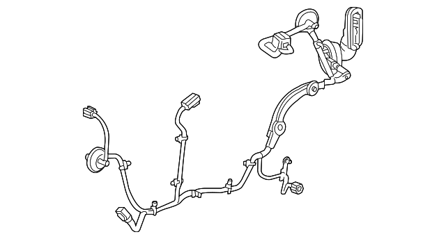 2023 Chevrolet Silverado 1500 Door Wiring Harness 85159107 ...
