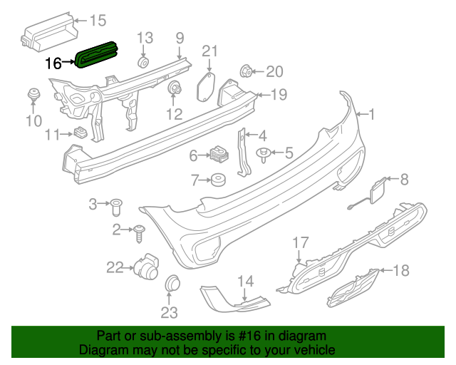 64-22-9-303-806 - Quarter Panel Vent 2014-2024 Mini Cooper ...