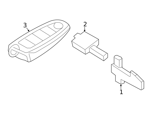 2017-2023 Ford Keyless Entry Transmitter HC3Z-15K601-F | Village Ford