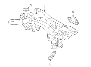 2013-2018 Toyota RAV4 Support Brace 52296-42010 | Toyota Parts