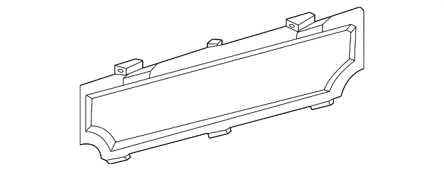 55459-30070 - Glove Box Assembly Lower Cover - 2021-2022 Toyota Mirai ...