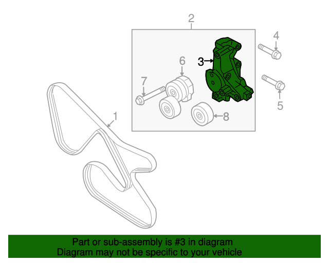 2010-2014 Hyundai Genesis Coupe Pulley Assembly 25250-2C000 | OEM Parts ...