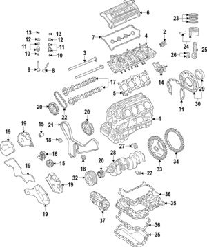 Engine Timing Chain Tensioner 077-109-088-P | Audi USA Parts