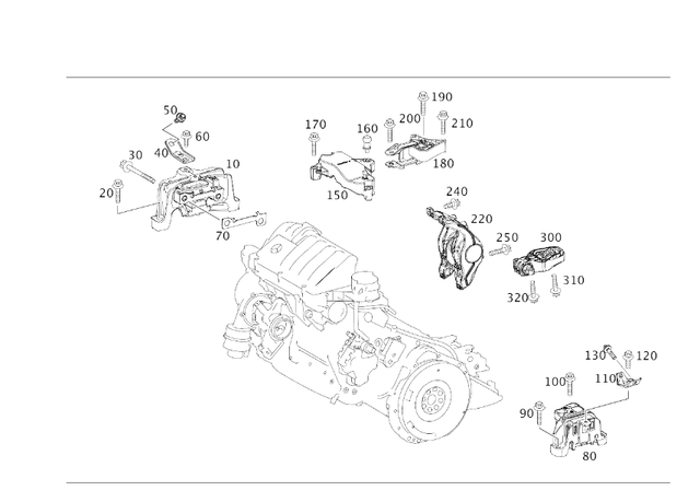 2014-2021 Mercedes-Benz Transmission Bearing 246-240-02-17 | Mercedes ...