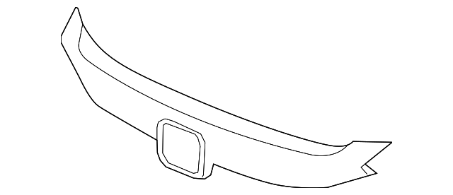 2016-2019 Honda Civic Grille Molding 71125-TBA-A01 | Honda Factory Parts