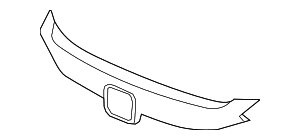 71125-TBA-A01 - 2016-2019 Honda Civic - Molding Front Grille Center ...