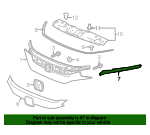 71129-TBA-A01 - Side Molding 2016-2019 Honda Civic | Honda Parts Online