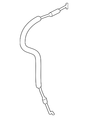 Genuine OEM Ford Part - Release Cable DS7Z-54221A00-B | Genuine OEM ...