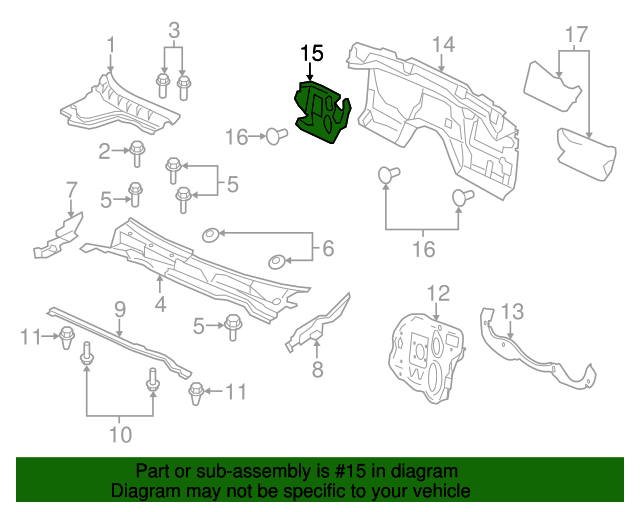 2011-2017 Chevrolet Caprice Brake, Accelerator, and Clutch Pedal ...