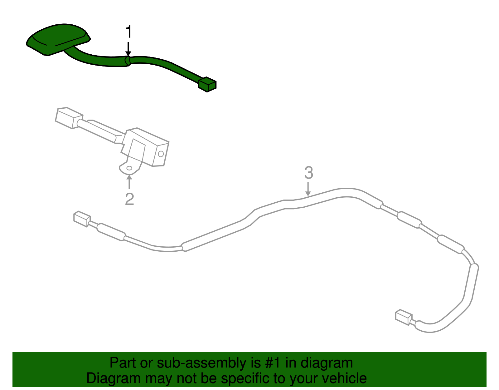 2010-2014 Honda Ridgeline 2010-2014 Honda Ridgeline - Antenna Assembly ...