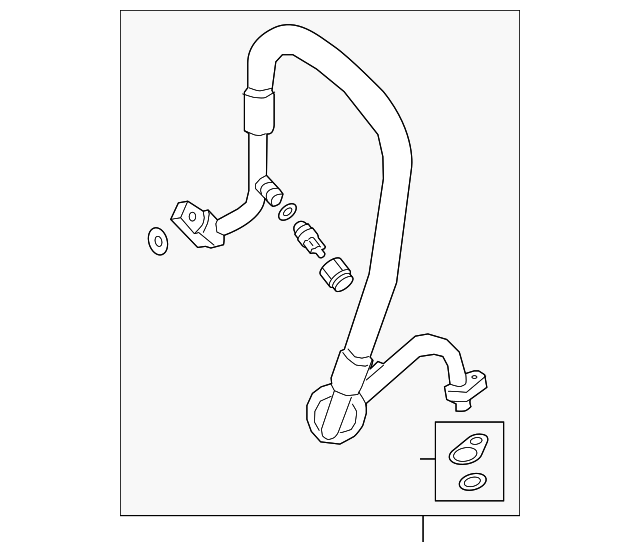 2018-2020 Ford F-150 Suction Line JL3Z-19867-MA | OEM Parts Online