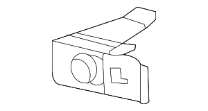 2021-2024 Chevrolet Front Passenger Side Grille Support Bracket ...