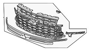 2021-2024 Chevrolet Grille 85633893 | OEM Parts Online