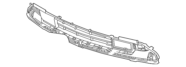 84796507 - Black Front Lower Grille 2021-2024 Chevrolet | GMPartsNow