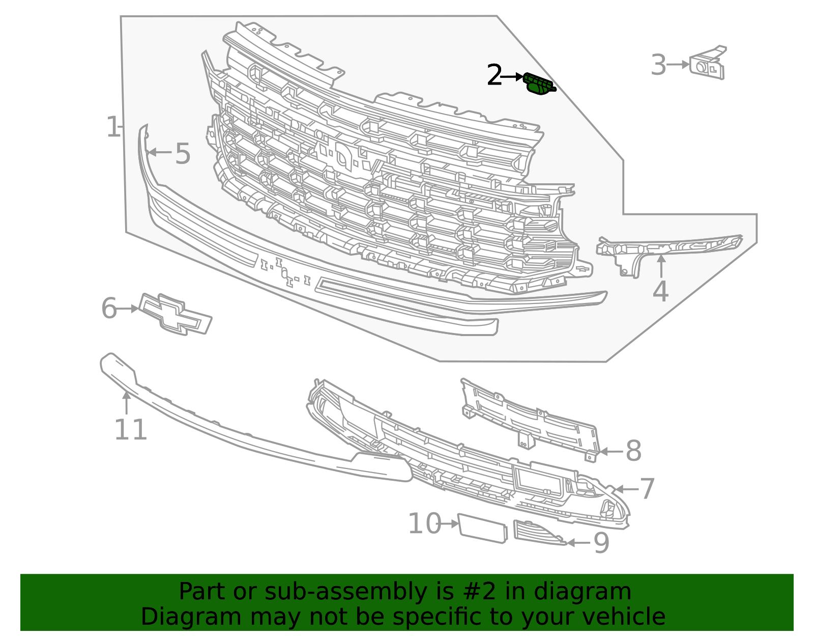 84634395 - F Filler 2021-2024 Chevrolet | Chevrolet Parts Direct