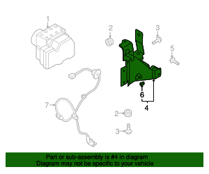 TD11-43-310A - Mount Bracket 2007-2015 Mazda CX-9 | AutoNation Parts