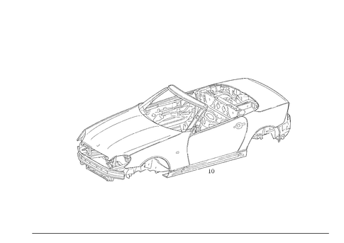 Body Shell for 1998 Mercedes-Benz SLK230 | Buy Mercedes Parts Now