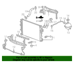 2016-2025 GM Driver Side Radiator Upper Bracket 84258382 GM ...