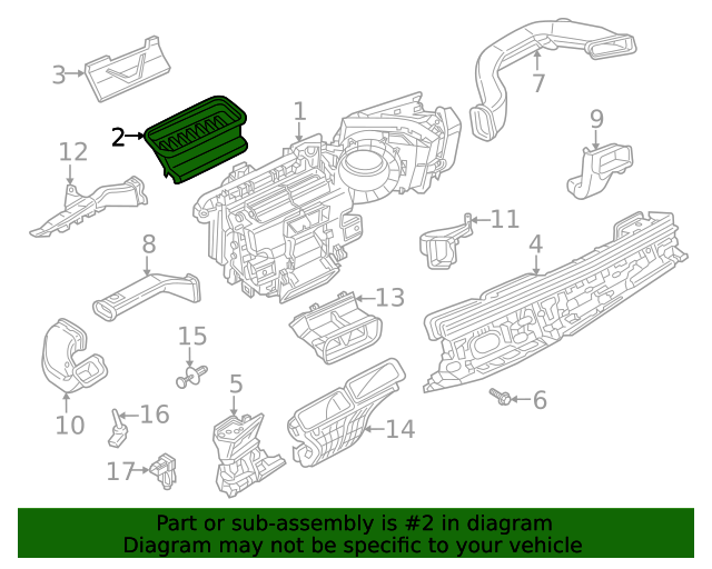 4M1-858-431 - HVAC Duct Adapter 2017-2023 Audi | AutoNationParts.com